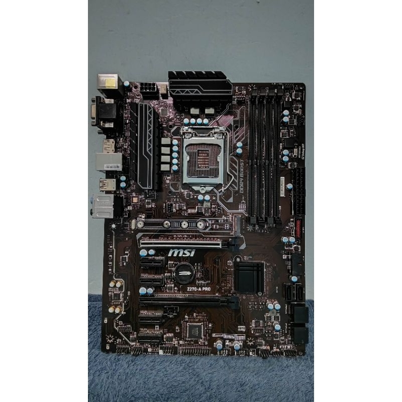MSI Z270 A PRO มือสองสภาพดี ใช้งานใด้ครับ | Shopee Thailand