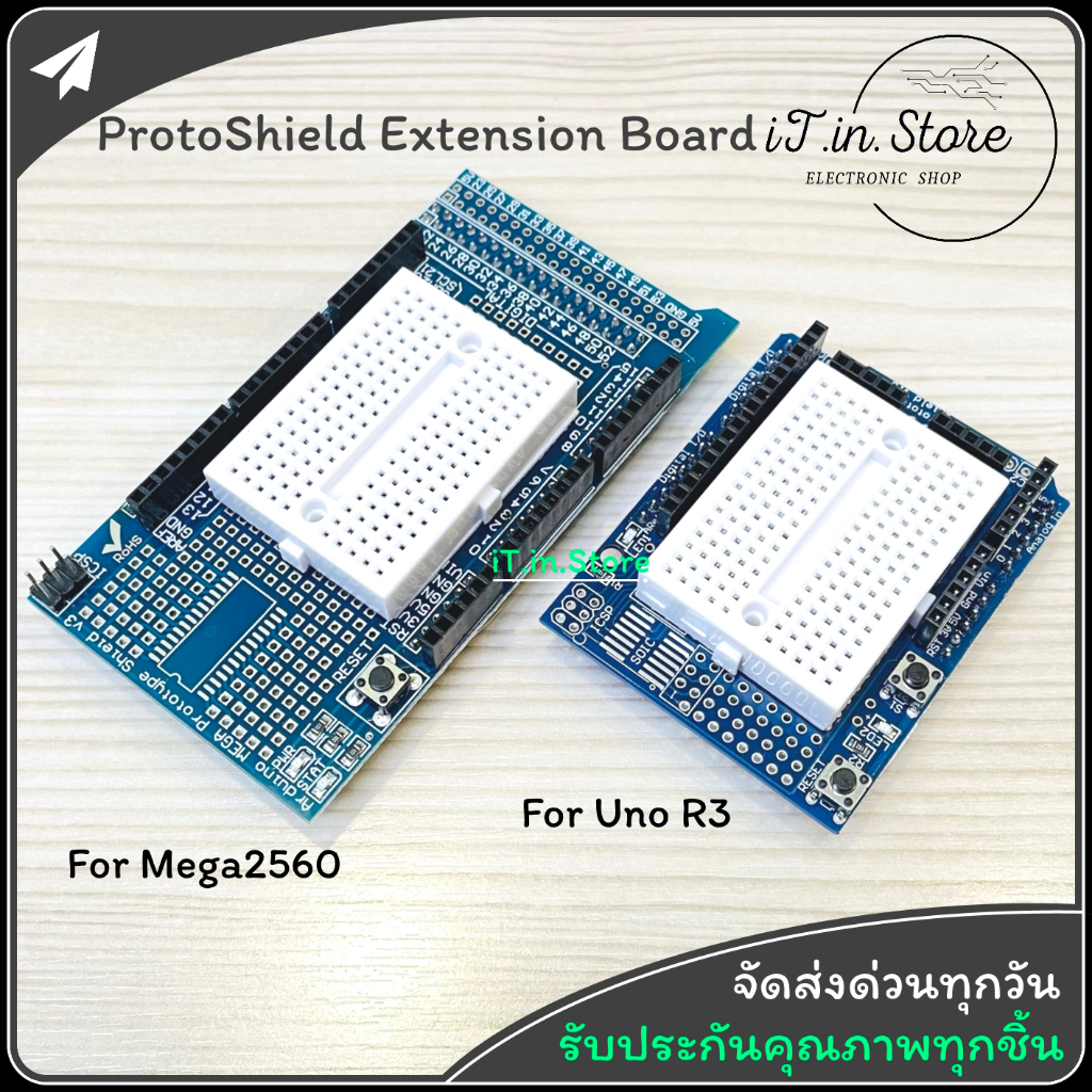 UNO Prototype Shield + Mini Breadboard Expansion Board For UNO MEGA2560 ...