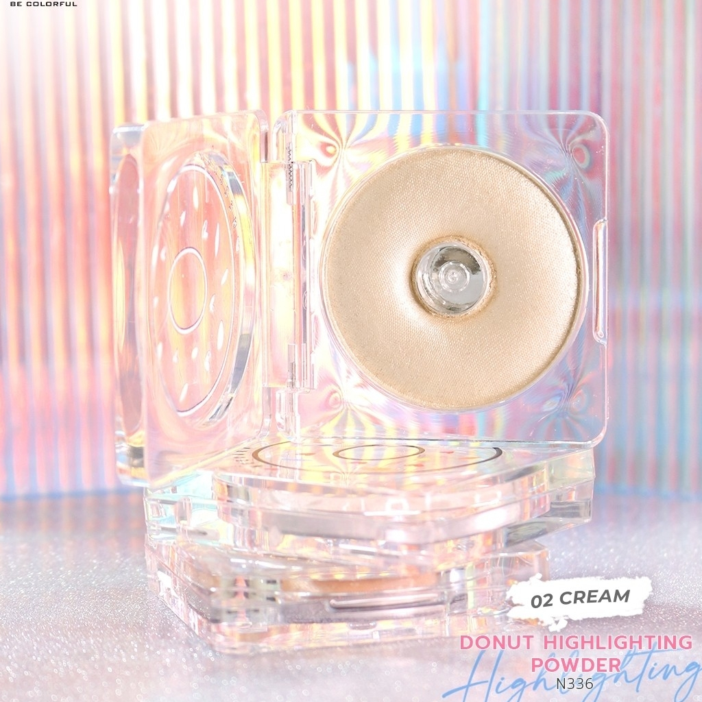 N336 ไฮไลท์โดนัท DONUT HIGHLIGHTING POWDER ไฮไลท์พาวเดอร์ เนื้อเนียน ...
