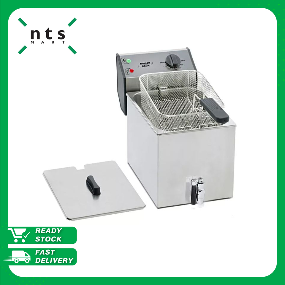 ROLLER GRILL FRYER COUNTER หม้อทอดไฟฟ้า ความจุ 8 ลิตร รุ่น ROL1-FD80R ...