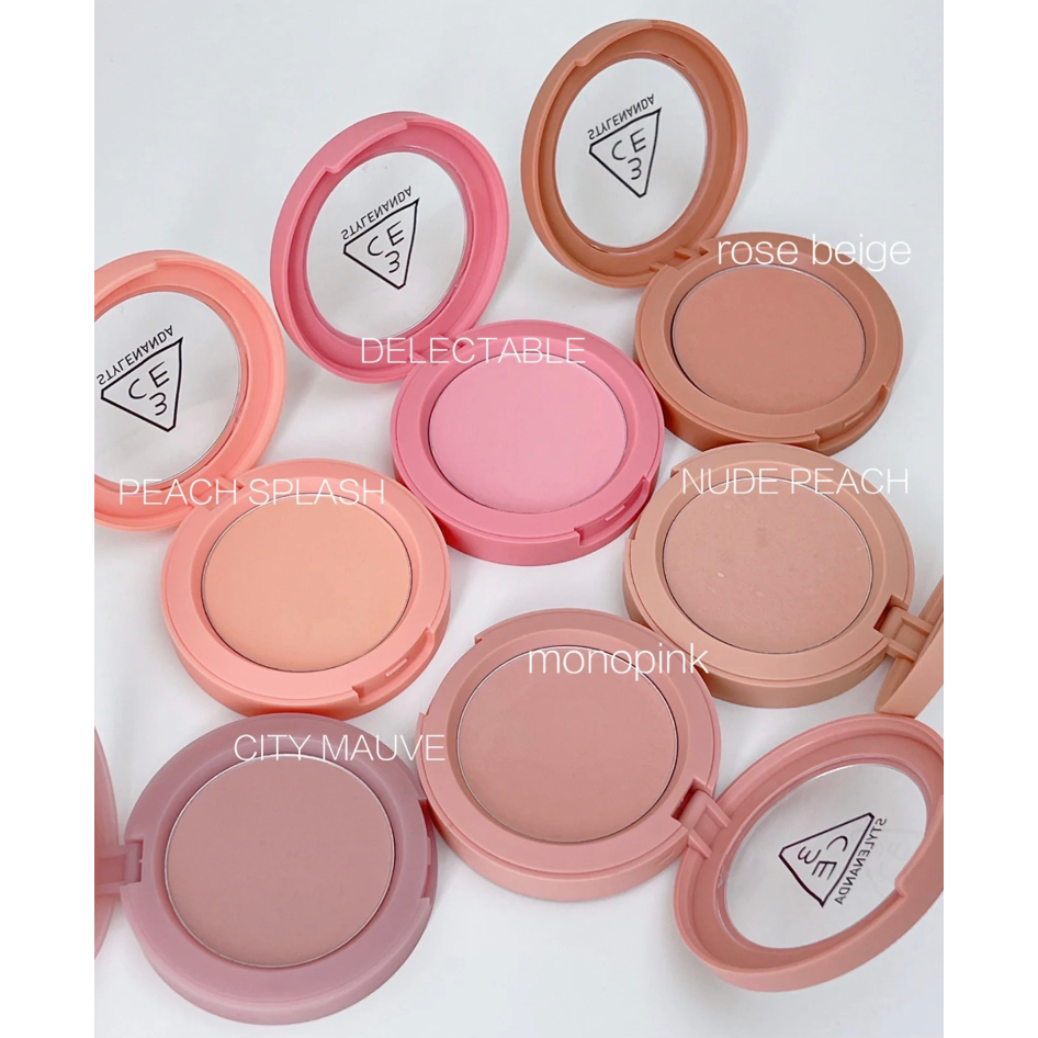 ของแท้ % พร้อมที่จะส่ง3CE FACE BLUSH 5g | Shopee Thailand