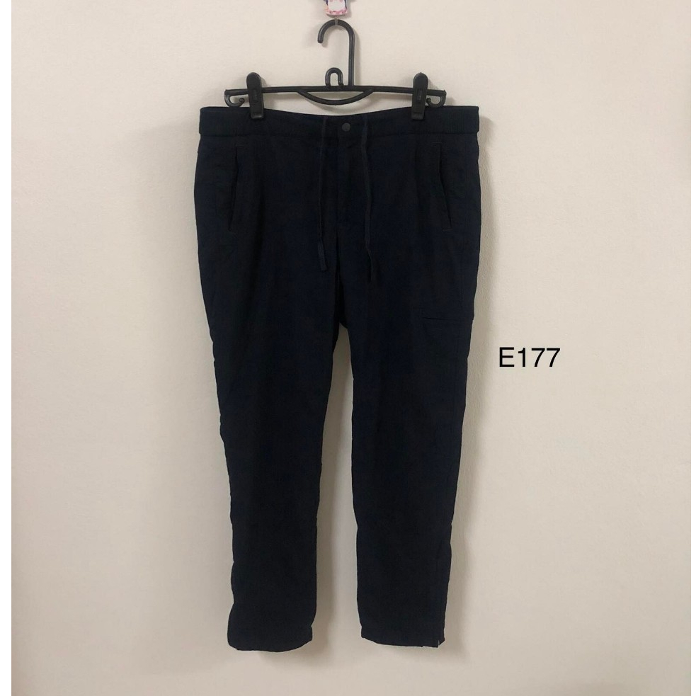 XL(ญ) กางเกง Warm-Lined Stretch Slim Fit (E177) แบรนด์ uniqlo ยูนิโคล่ ...