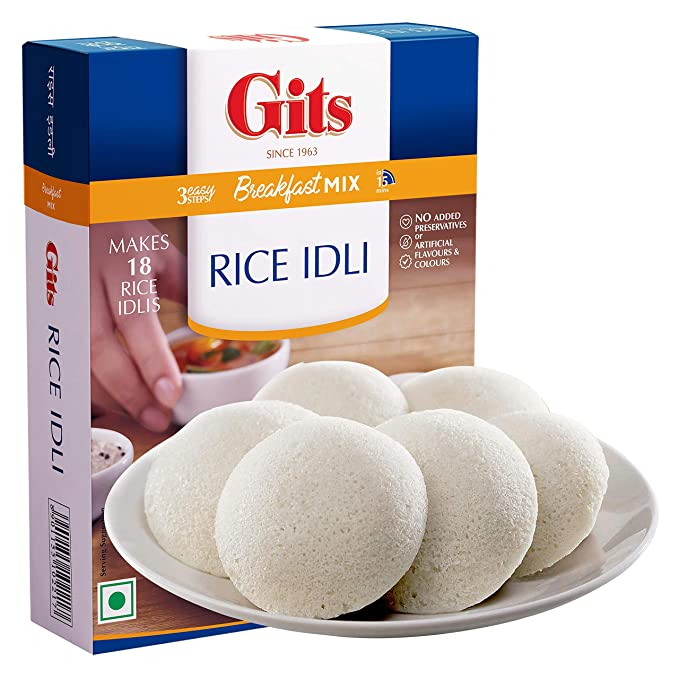 Gits Rice Idli Mix 200g อิดลี่ แป้งสำเร็จรูปอินเดีย 200 กรัม | Shopee ...