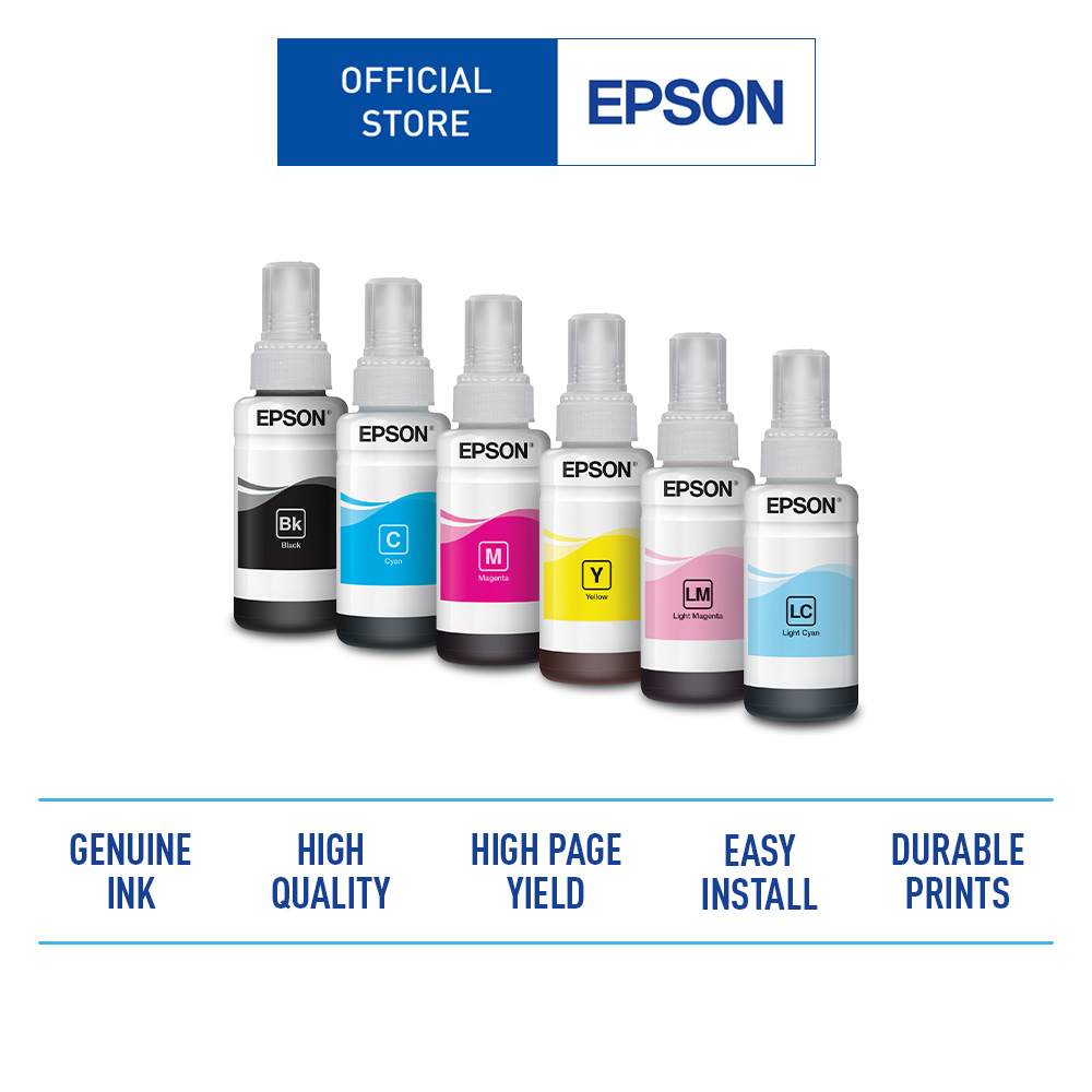 Epson T673 Ink Bottle (70ml) (หมึกเติมอิ้งเจ็ท) | Shopee Thailand