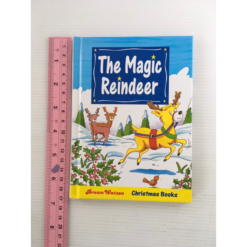 The Magic Reindeer Christmas Books หนังสือปกแข็งภาษาอังกฤษสำหรับเด็กมือ ...