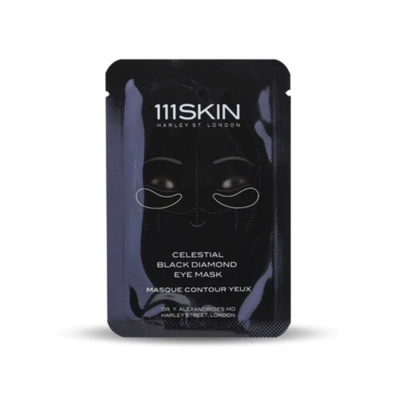 111 skin CELESTIAL BLACK DIAMOND EYE MASK 1คู่ | Shopee Thailand