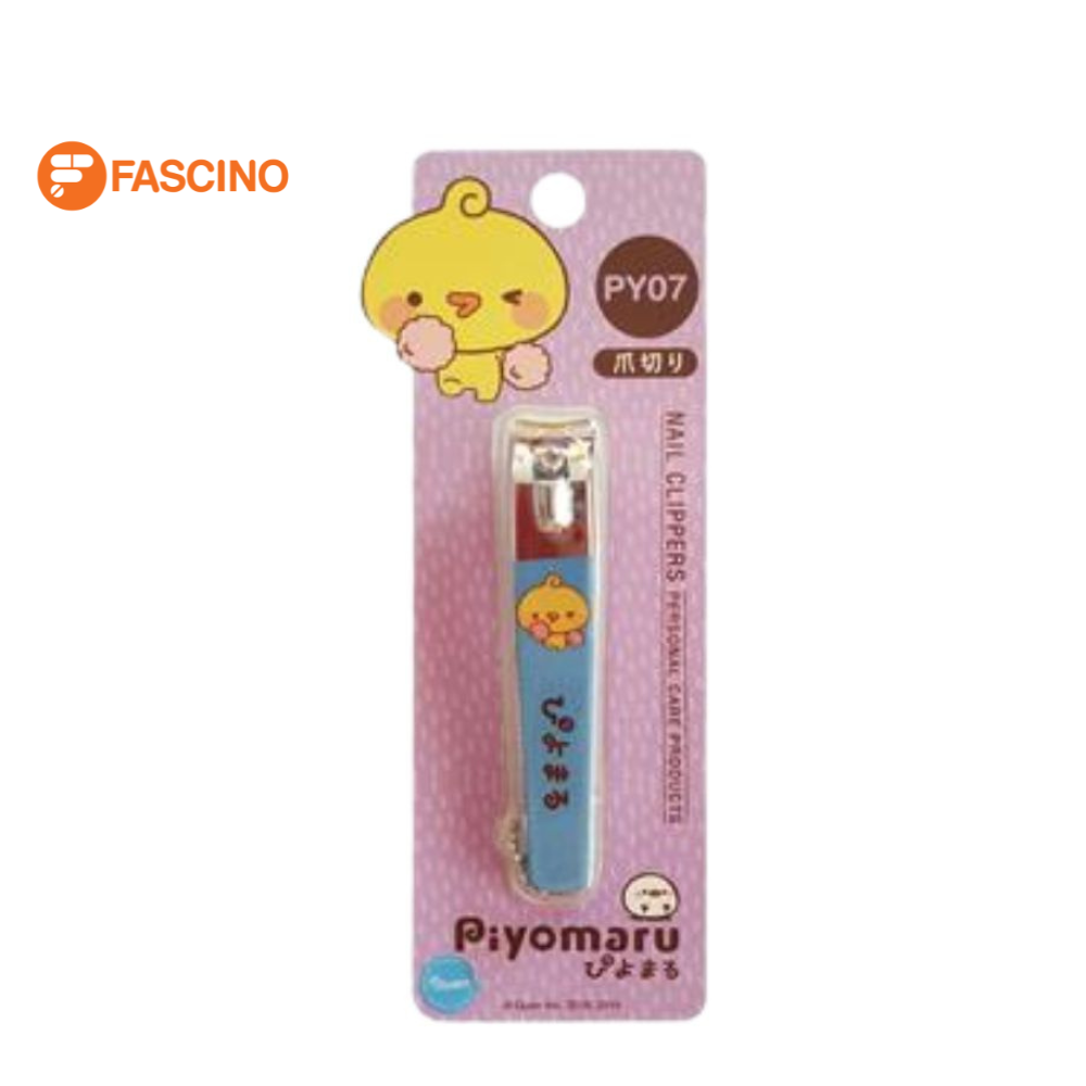 PIYOMARU กรรไกรตัดเล็บ PY07 1.5X8 ซม. แผงสีม่วง | Shopee Thailand