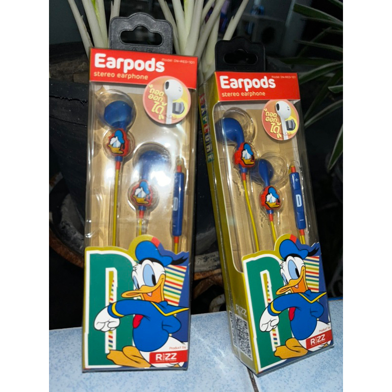 หูฟัง RIZZ ลิขสิทธิ์แท้ของ Disney ใส่สบาย ไม่เจ็บหู ใช้ได้กับมือถือหลาย ...