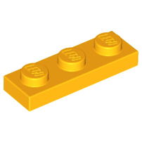 LEGO PART No: 3623 (ชิ้นส่วนเลโก้แท้) Plate 1 x 3 | Shopee Thailand