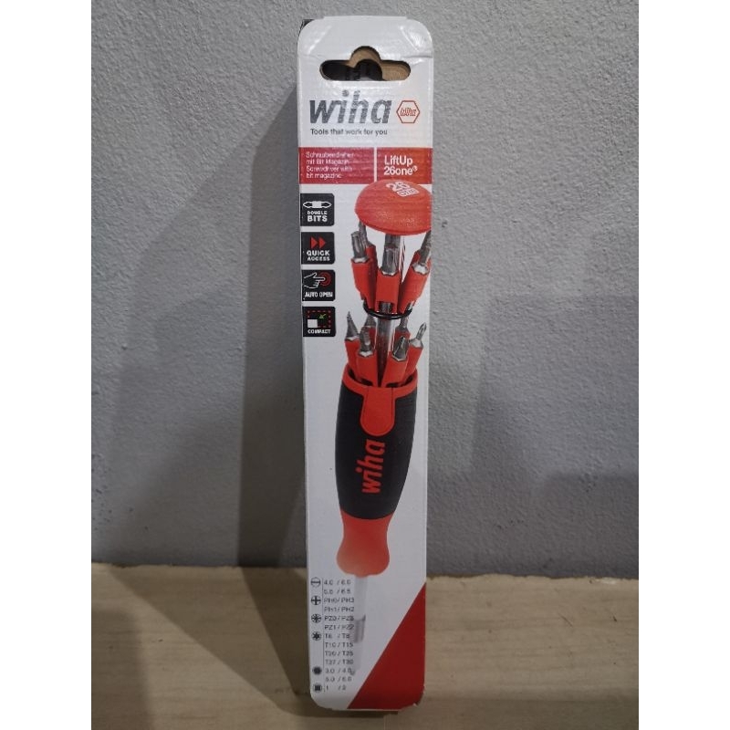 ไขควงชุด LiftUp26one Best.-NR.43895 SB380304021 wiha | Shopee Thailand