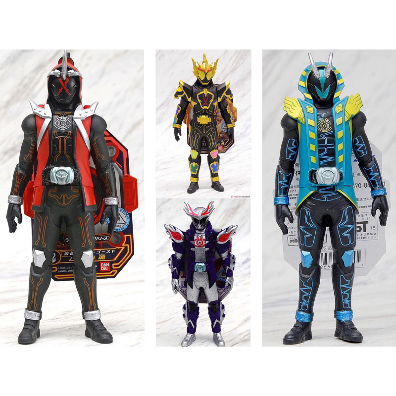 ซอฟท์ไรเดอร์ โกส Kamen Rider Ghost - Rider Hero Series 02 / 04 / 07 ...