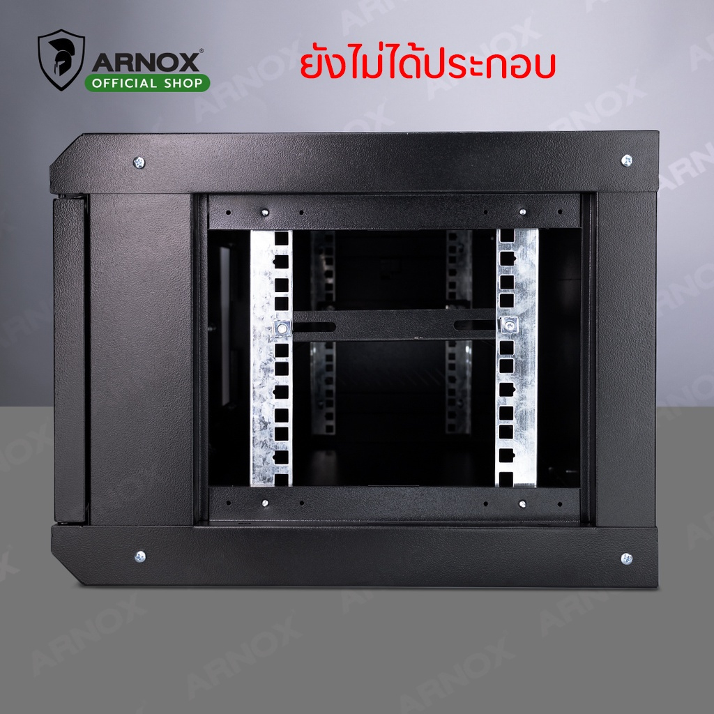Arnox/AXN AN6U Network Cabinet Rack 40CM 6U ขนาด53x40x30 CM (ลึก 40cm) สำหรับกล้องวงจรปิด ...
