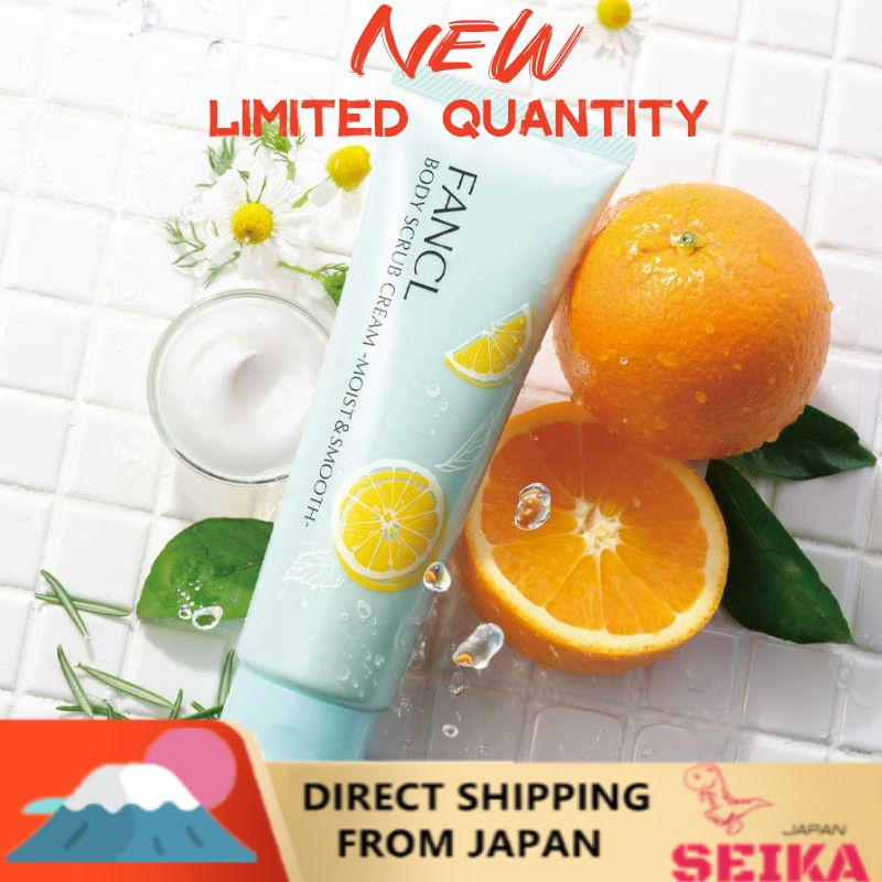 Japan FANCL Body Scrub Cream 120g แฟนคลับญี่ปุ่น ครีมขัดผิวกาย 120g | Shopee Thailand