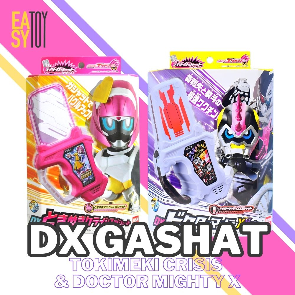 DX Tokimeki Crisis & Doctor Mighty X Gashat *งานกล่อง กาแชทมาสไรเดอร์เอ ...