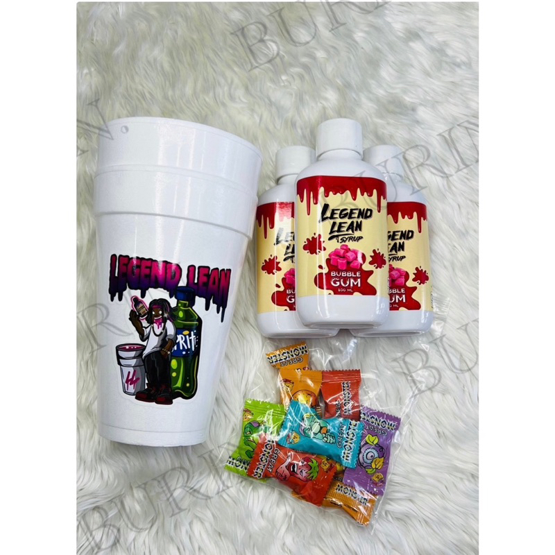 Legend Lean syrup รสองุ่นแท้ 💯% อร่อยหอมหวาน (แถมสติ๊กเกอร์ทุกขวด ...