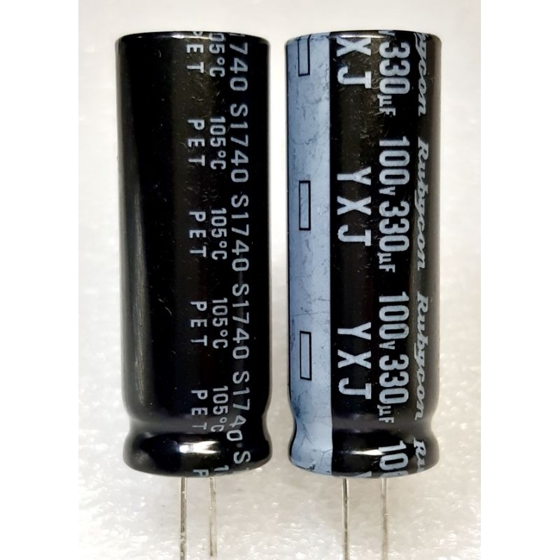 Rubycon YXJ 330uf 100v capacitor ตัวเก็บประจุ คาปาซิเตอร์ | Shopee Thailand