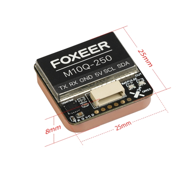 [GPS] Foxeer M10Q 120 180 250 GPS 5883 Compass สำหรับติดโดรน เครื่องบิน ...
