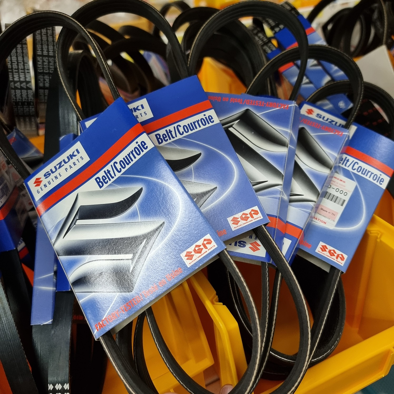 สายพานแอร์ Swift 2018-2024 อะไหล่แท้เบิกศูนย์ 95141-84M00-000 | Shopee ...