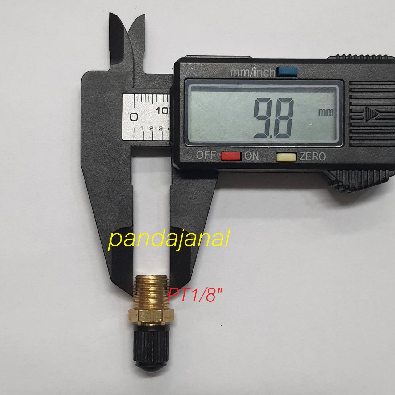 หัวเติมลม จุ๊บเติมลม เกลียวนอก M5 PT1/8" PT1/4" | Shopee Thailand