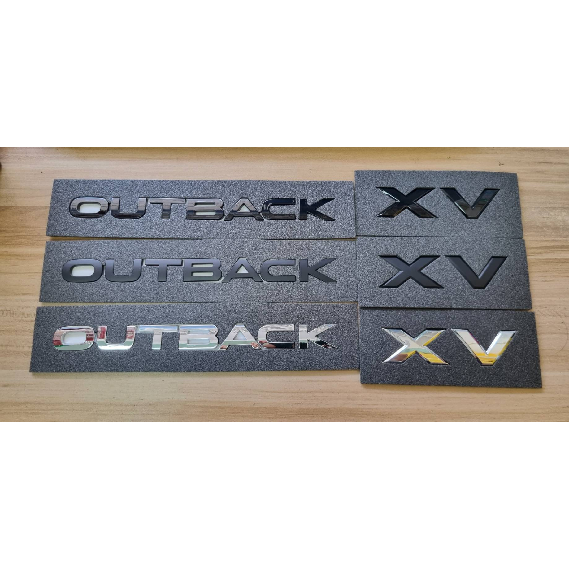 โลโก้ตัวอักษร * XV OUTBACK * ซูบารุ เอ็กซ์วี เอ้าท์แบ็ค ปี 2014 - 2019 ...