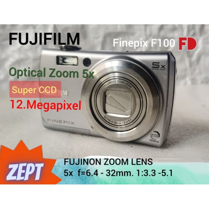กล้องดิจิตอล FUJIFLIM Finepix F100fd(Used) | Shopee Thailand