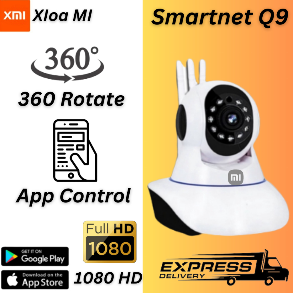 Xiao MI Smartnet CCTV กล้องวงจรปิด กล้องวงจรปิดไร้สาย WiFI Full HD 10MP กล้องวงจร IP Camera 4.0 ...