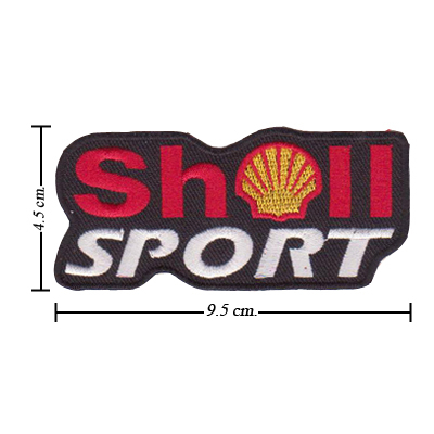 อาร์มปัก Shell ตัวรีดติดเสื้อ อาร์มปักเชลล์ อาร์มรีดติดเสื้อ อาร์มโลโก้ ...