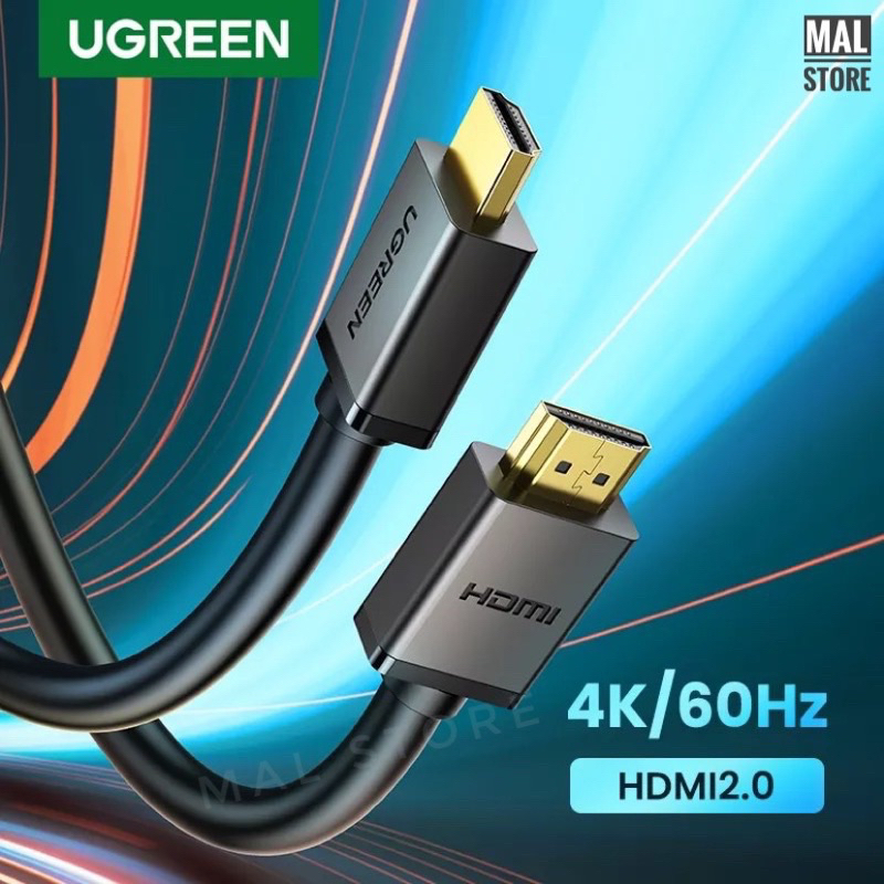 สาย HDMI FHD 1920x1080p @144Hz - 4K @60Hz ( UGREEN ) ยาว 1 M V.2.0 ...