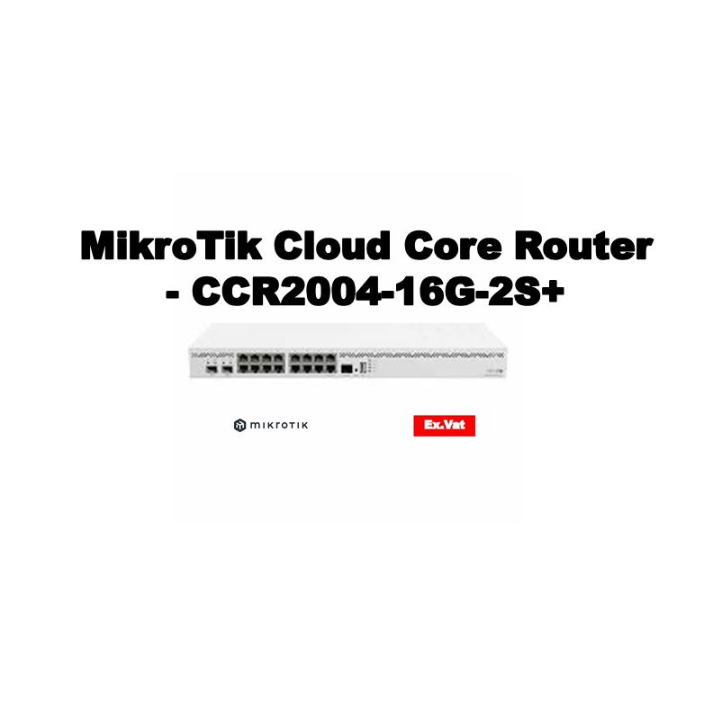 MikroTik Cloud Core Router - CCR2004-16G-2S+ | Shopee Thailand