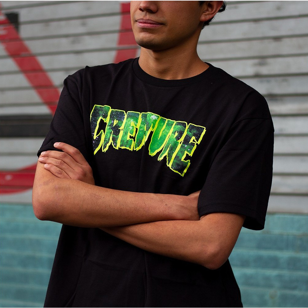 พร้อมส่ง!เสื้อยืด Creature Space Logo แขนสั้น แบรนด์สเก็ตใหม่แท้จาก USA ...