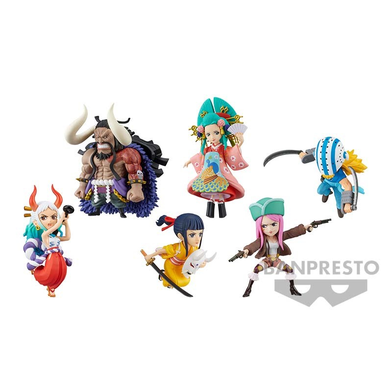 Bandai(บันได) BANPRESTO WCF SET-6-ONE PIECE WCF- THE GREAT PIRATES 100 ...