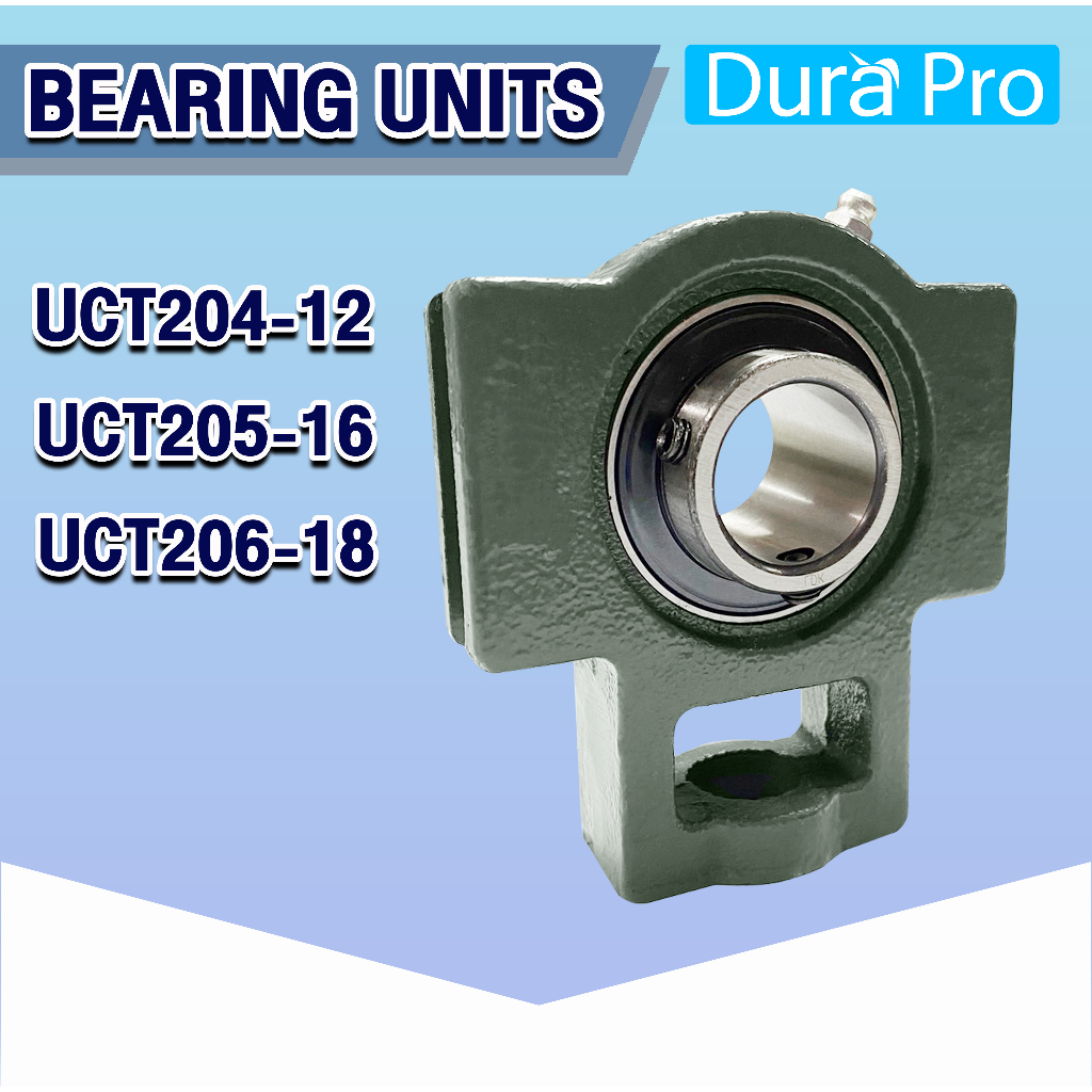 UCT204-12 UCT205-16 UCT206-18 ตลับลูกปืนตุ๊กตา BEARING UNITS ( UC + T)โดย Dura Pro | Shopee Thailand