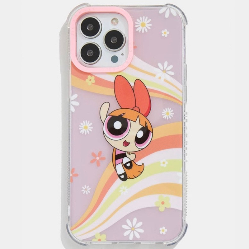 พร้อมส่ง Powerpuff Girls x Skinnydip Blossom Pink Base Shock Case ...