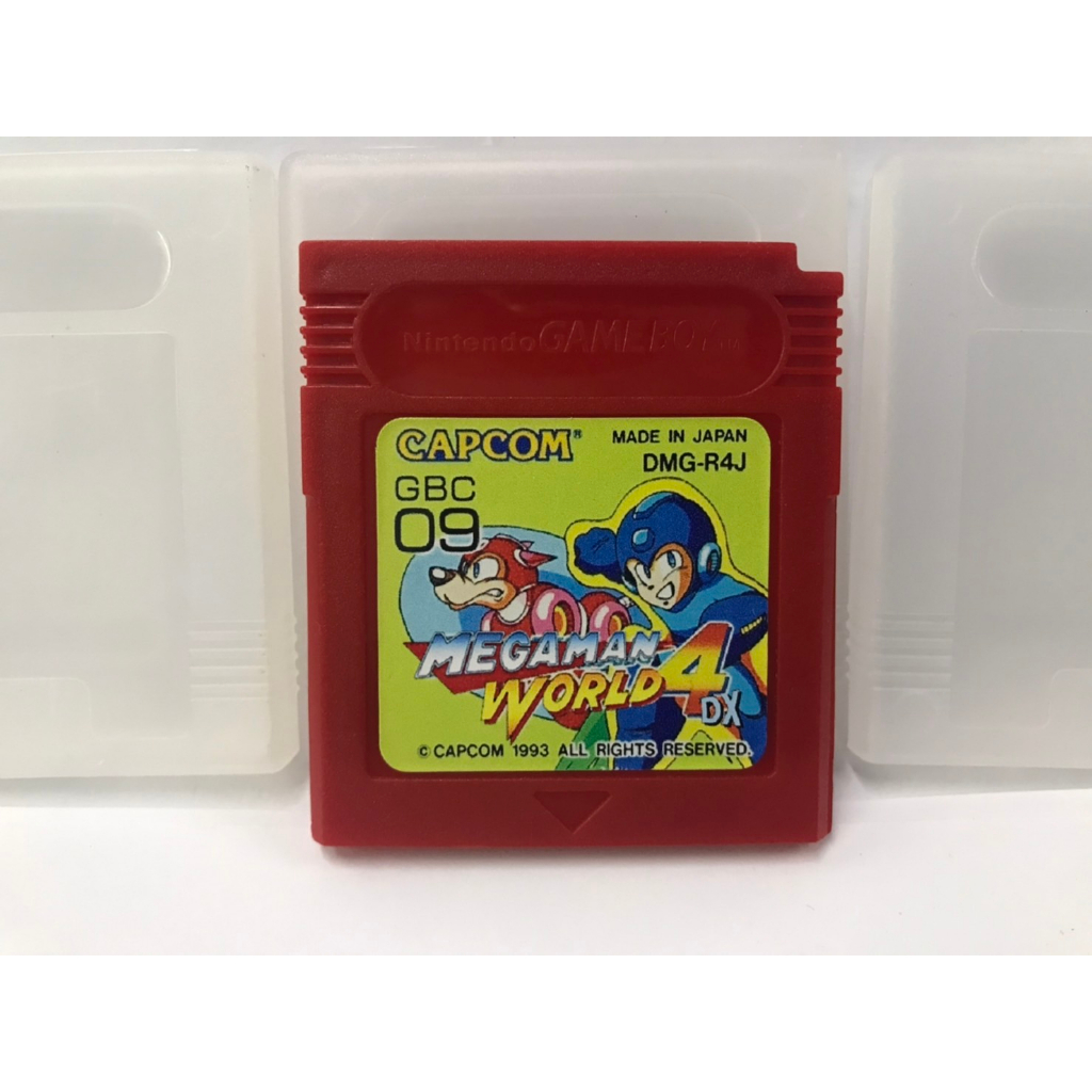 ตลับ GBC ( Game boy Colour ) Mega Man World 4 DX ตลับผลิตใหม่ | Shopee ...