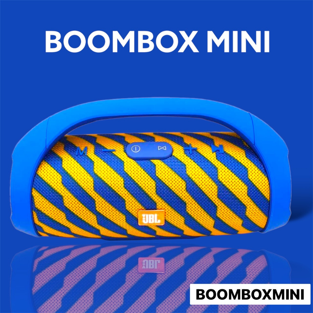 ลำโพง ลำโพงบลูทูธ Boombox Mini เสียงดังกระหึ่ม เบสหนักแน่น ลำโพงบลูทูธ ...
