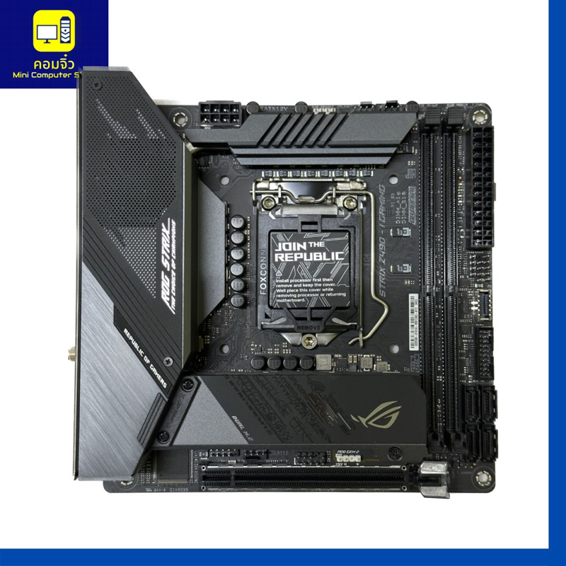 ‼️พร้อมจัดส่ง‼️ASUS ROG STRIX Z490I GAMING ( Z490ITX ) ( Z490 ITX ...