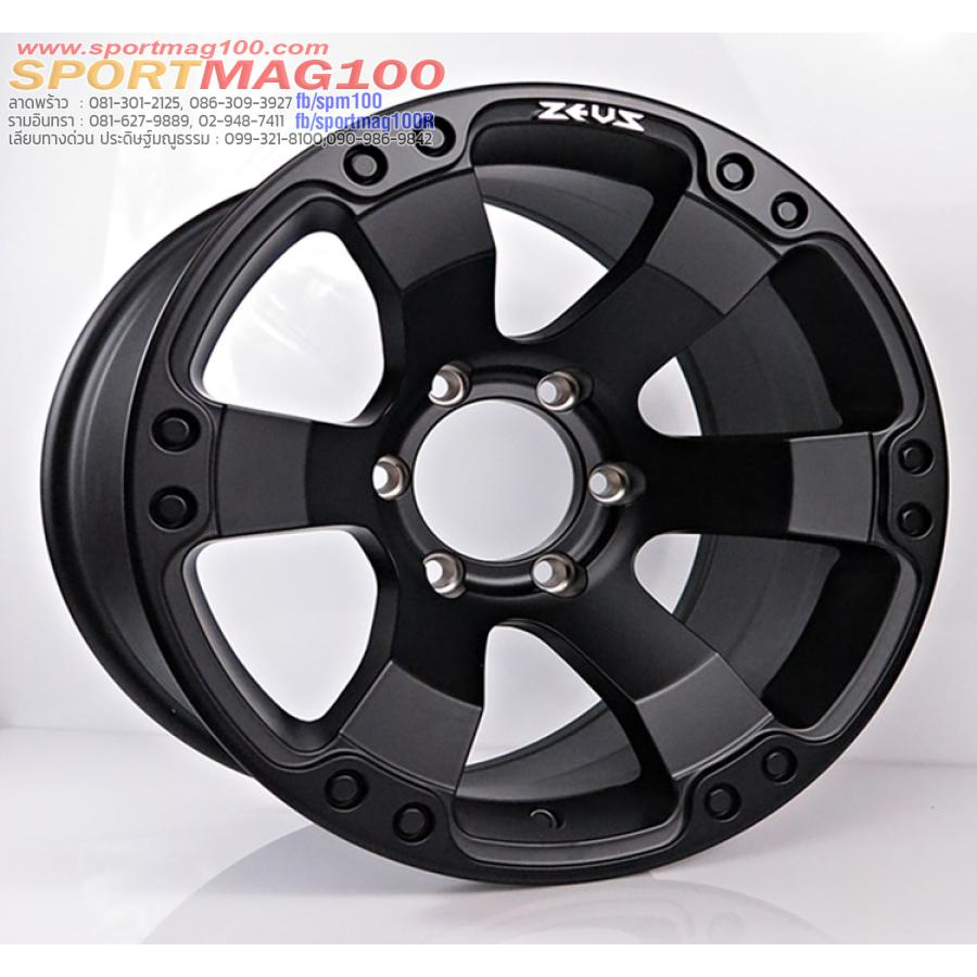 ล้อแม็กซ์ Lenso Zeus Z12 สีดำด้าน 8.5-17นิ้ว 6รู139 ET0 [15013] | Shopee Thailand