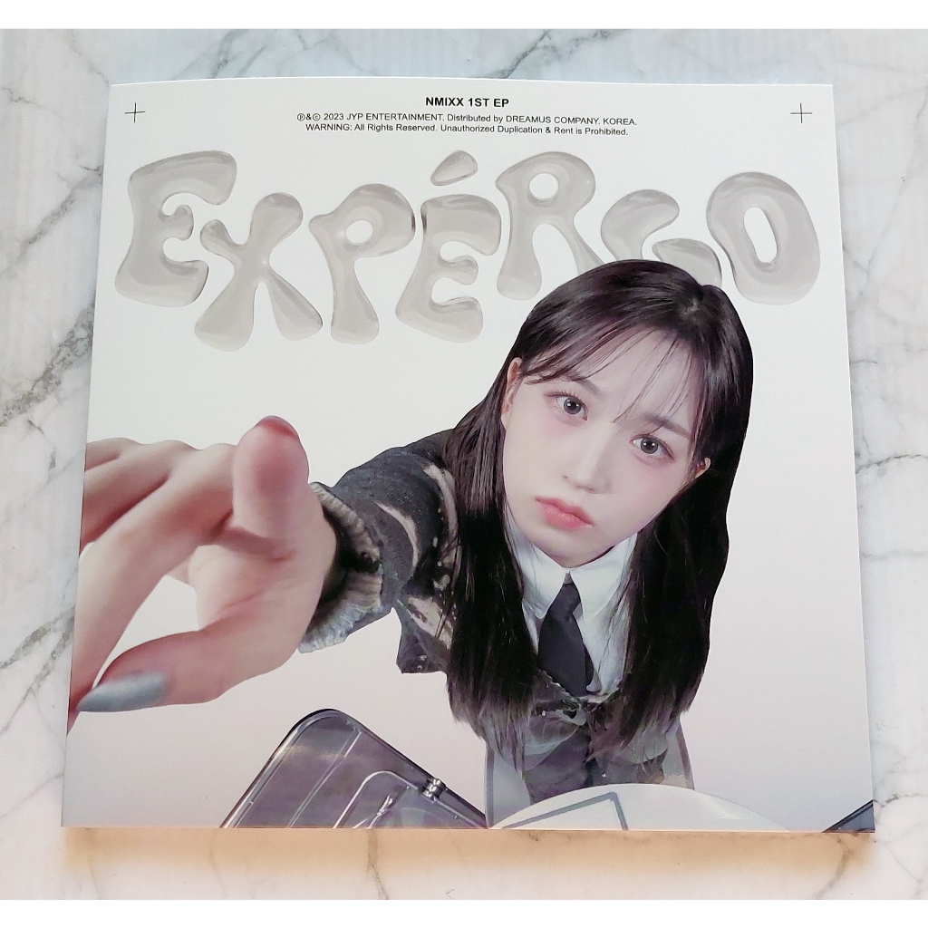 อัลบั้ม NMIXX - expérgo Album เวอร์ Digipack ปก Haewon แกะแล้ว ไม่มี ...