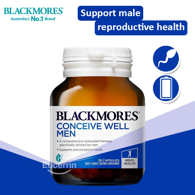 Blackmores Conceive Well Men Energy Support Vitamin 28 Tablets วิตามิน ...