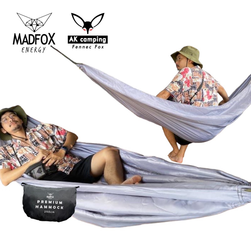 เปลชิลล์ Madfox Premium Hammock 250 cm | Shopee Thailand