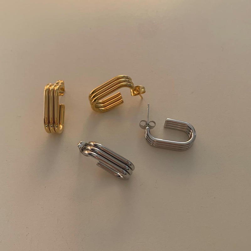 HER OBJECTIVE_HER LINING ETTLE EARRINGS | Shopee Thailand