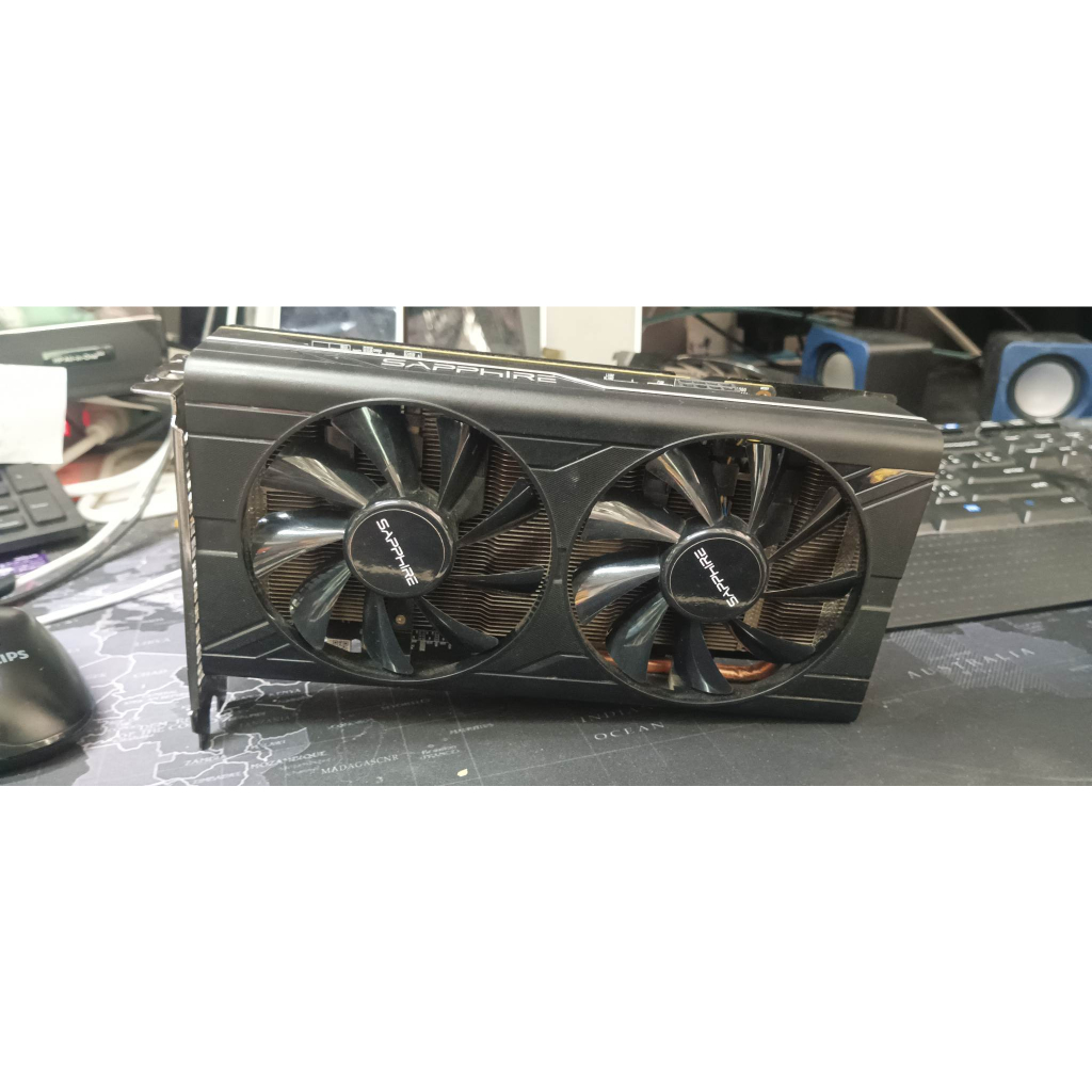 กาดร์จอ gpu amd rx580 8g sapphire พร้อมใช้งาน สภาพสวย เทสผ่านหมด ประกัน ...