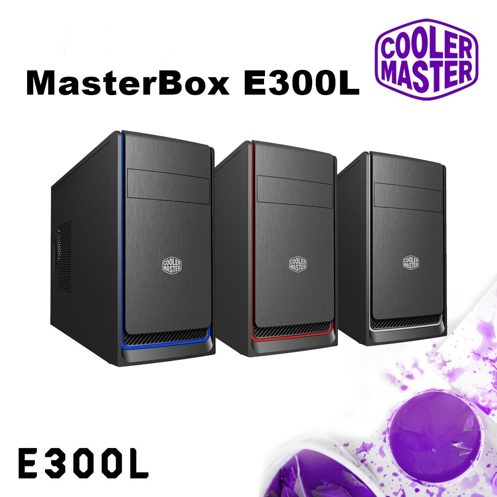 CASE (เคส) COOLER MASTER MasterBox E300L Micro-ATX | Shopee Thailand