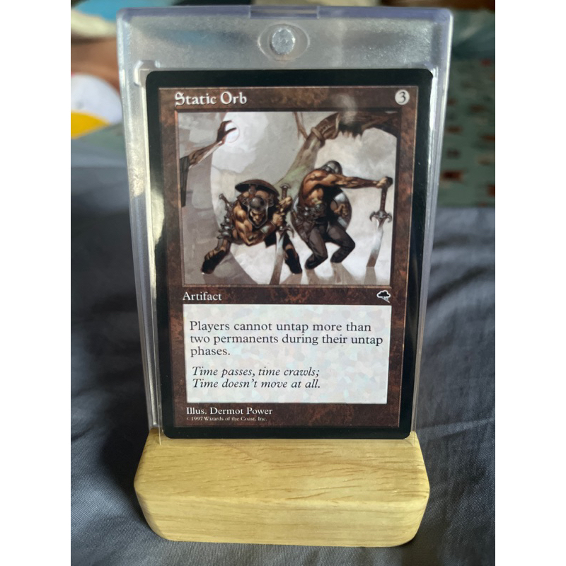 การ์ด MTG Static Orb Artifact EDH Commander Magic the gathering รุ่น ...