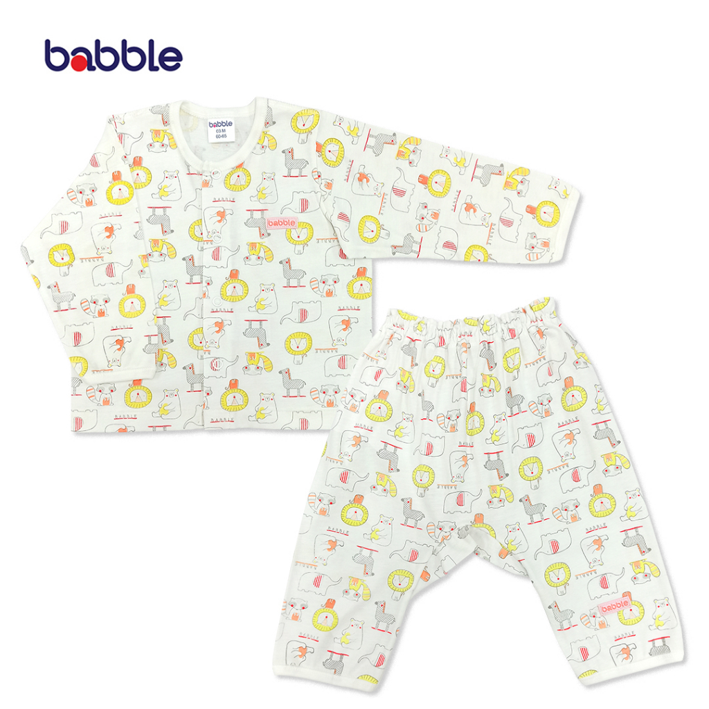 BABBLE ชุดนอนเด็ก ชุดเซตเด็ก อายุ 3 เดือน ถึง 7 ปี คอลเลคชั่น Raccoon ...