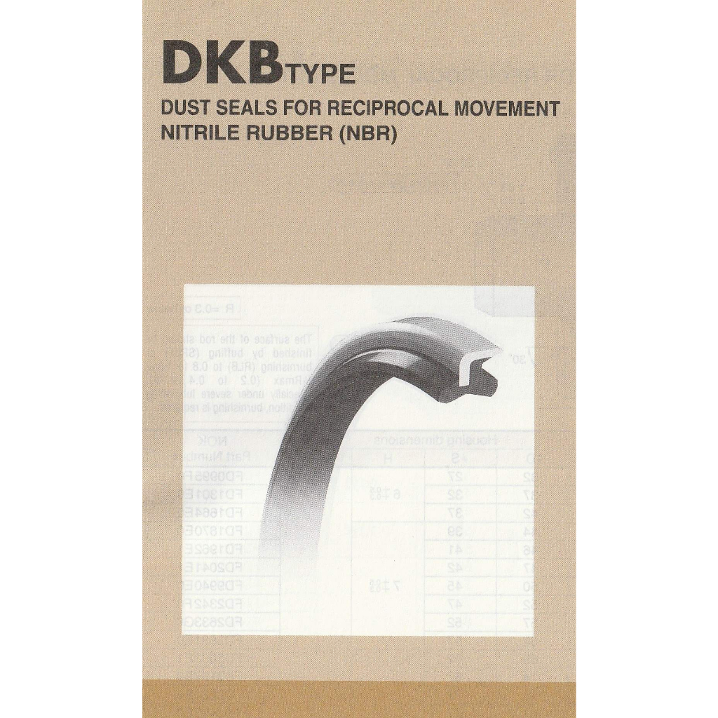 ซีลกันฝุ่น DKB CORTECO (NOK) วงในขนาด 14 - 38 มิล | Shopee Thailand