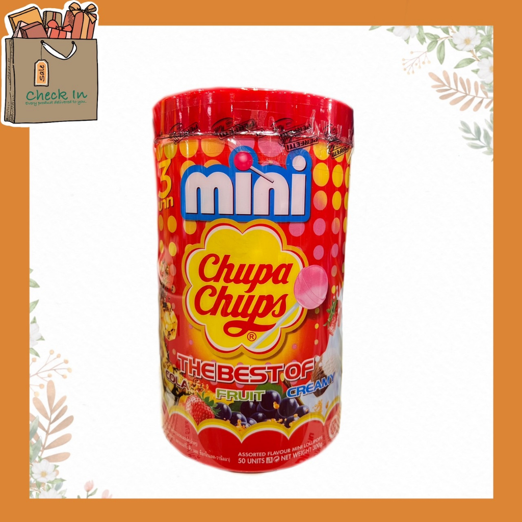 Chupa Chups Mini The Best Of , Mini Classic Tongue painter, Mini Creamy ...