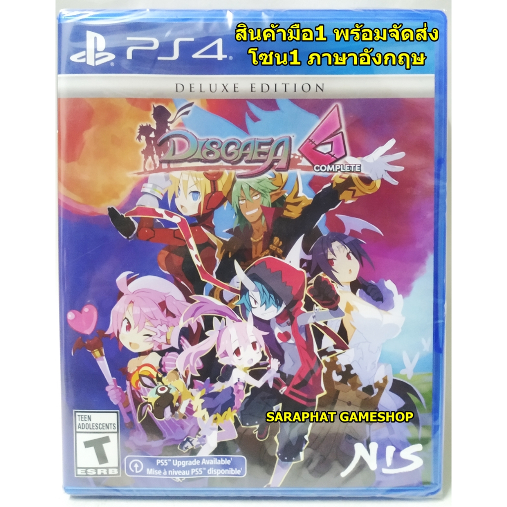 PS4 Disgaea 6 Complete Deluxe Edition โซน1 ภาษาอังกฤษ | Shopee Thailand