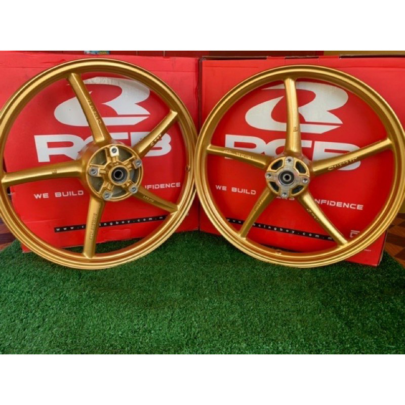 ล้อแม็ก RCB 522 Wheels YAMAHA Exciter150 / Exciter155 หน้าดรัม ลาย ...