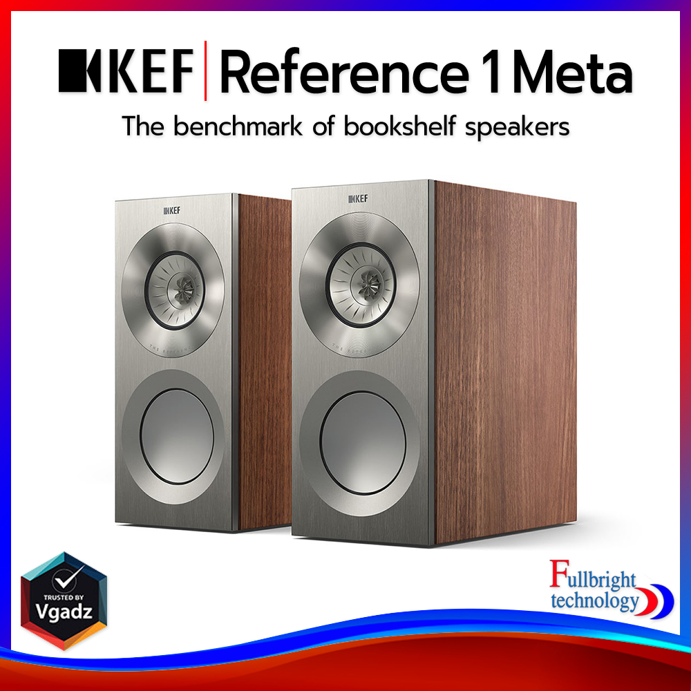 KEF Reference 1 Meta (PAIR) Bookshelf Speaker ลําโพงบุ๊คเชลล์ 6.5 นิ้ว ประกันศูนย์ 1 ปี (ราคาต่อ ...